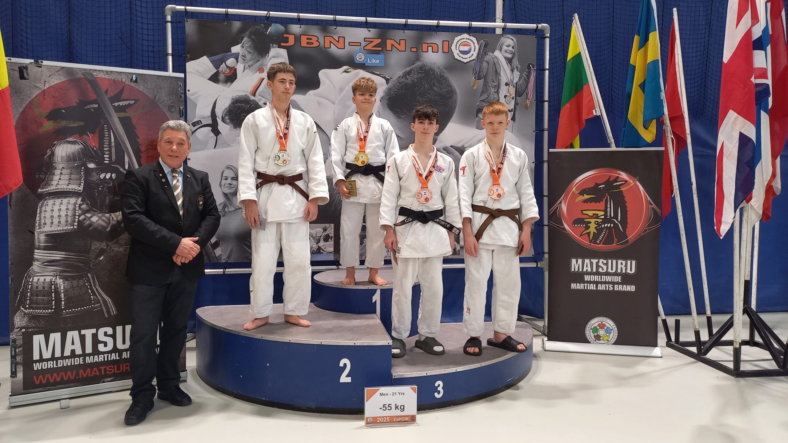 Sven gewinnt Gold bei Dutch Open | Budo Mugen Gronau e. V.